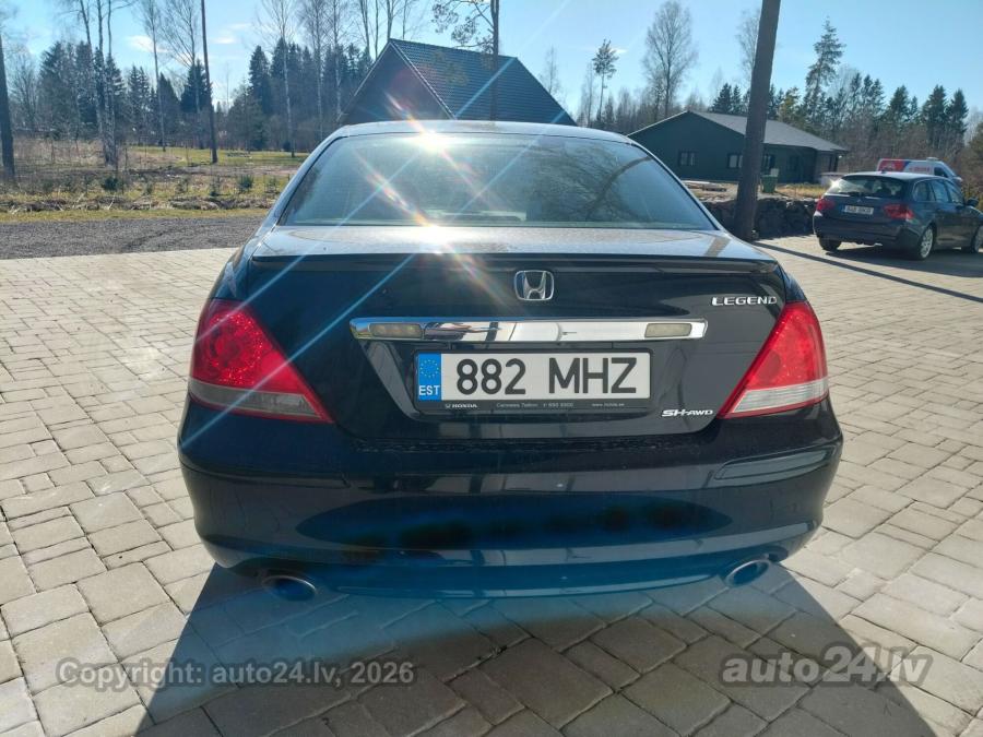Melns Honda Legend 2008 Rapla, ar dzinēja tilpumu 3.50 L un nobraukumu 225 tūkst. km par 4900 €, foto 6 vietnē AUTOMOTO.COM.LV