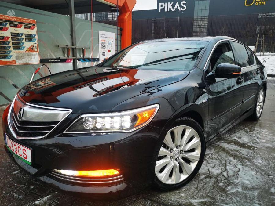 Black Honda Legend 2017 in Vilnius, with an engine capacity of 3.50 L and mileage of 65 thousand km for 18800 €, photo 1 on AUTOMOTO.COM.LV