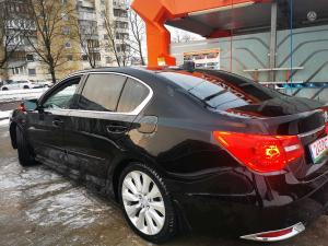 Black Honda Legend 2017 in Vilnius, with an engine capacity of 3.50 L and mileage of 65 thousand km for 18800 €, photo 4 on AUTOMOTO.COM.LV
