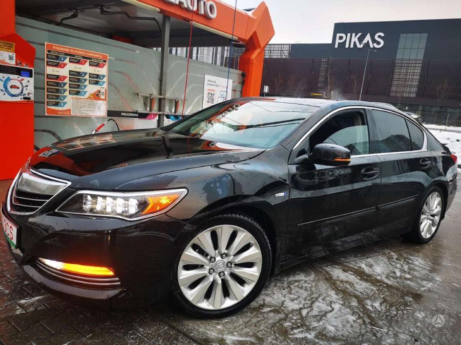 Black Honda Legend 2017 in Vilnius, with an engine capacity of 3.50 L and mileage of 65 thousand km for 18800 €, photo 25 on AUTOMOTO.COM.LV