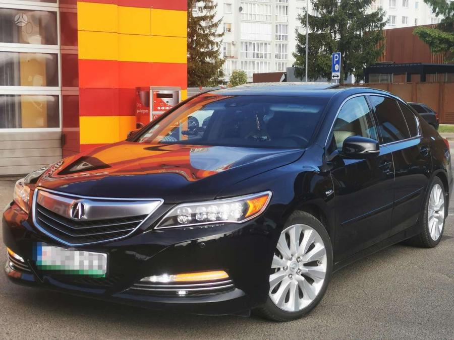 Black Honda Legend 2017 in Vilnius, with an engine capacity of 3.50 L and mileage of 95 thousand km for 17700 €, photo 19 on AUTOMOTO.COM.LV