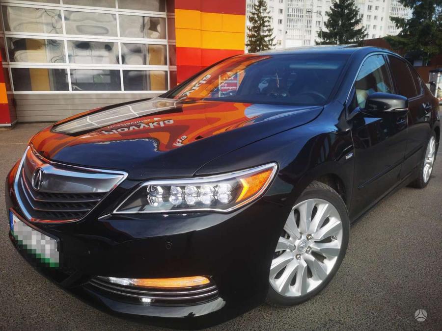 Black Honda Legend 2017 in Vilnius, with an engine capacity of 3.50 L and mileage of 95 thousand km for 17700 €, photo 23 on AUTOMOTO.COM.LV