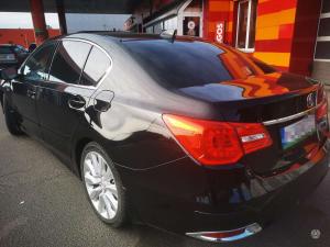 Black Honda Legend 2017 in Vilnius, with an engine capacity of 3.50 L and mileage of 66 thousand km for 17700 €, photo 8 on AUTOMOTO.COM.LV