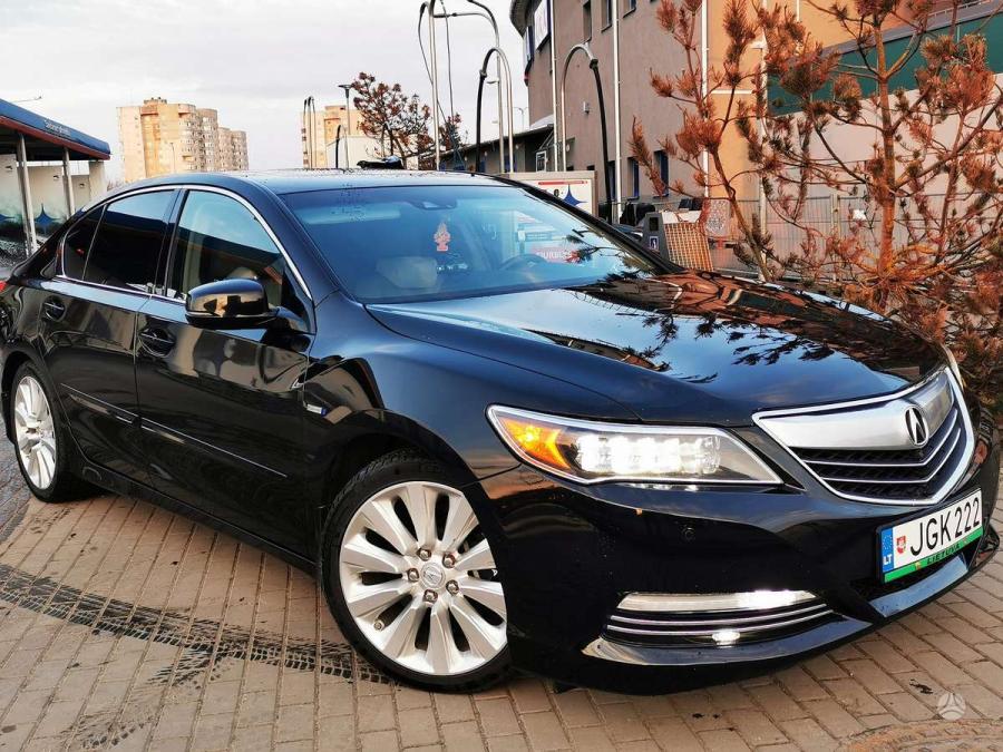 Black Honda Legend 2017 in Vilnius, with an engine capacity of 3.50 L and mileage of 66 thousand km for 17700 €, photo 13 on AUTOMOTO.COM.LV