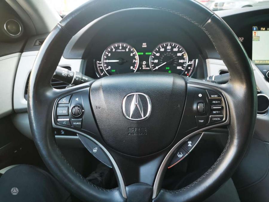 Black Honda Legend 2017 in Vilnius, with an engine capacity of 3.50 L and mileage of 66 thousand km for 17700 €, photo 14 on AUTOMOTO.COM.LV