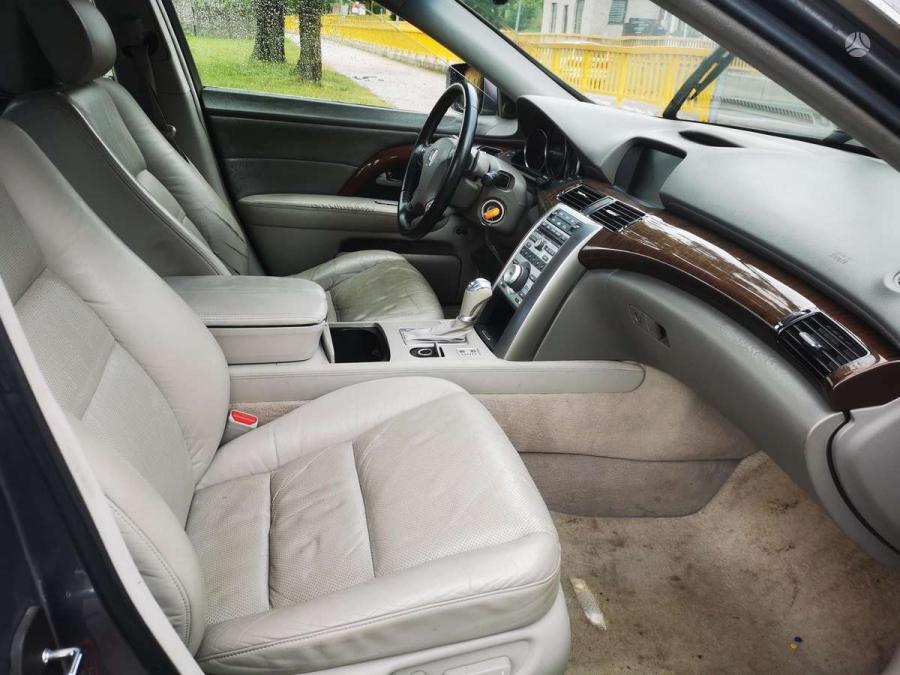 Pelēks Honda Legend 2007 Viļņa, ar dzinēja tilpumu 3.50 L un nobraukumu 267 tūkst. km par 4990 €, foto 6 vietnē AUTOMOTO.COM.LV
