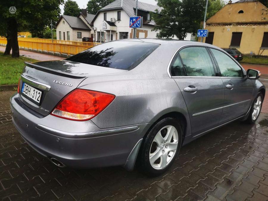 Pelēks Honda Legend 2007 Viļņa, ar dzinēja tilpumu 3.50 L un nobraukumu 267 tūkst. km par 4990 €, foto 8 vietnē AUTOMOTO.COM.LV