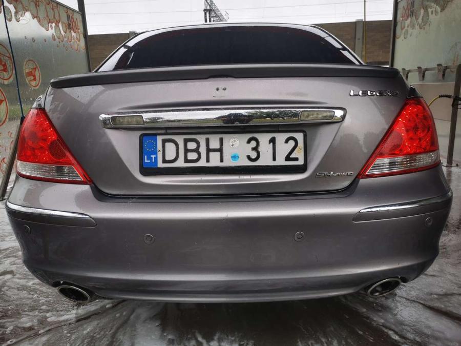 Pelēks Honda Legend 2007 Viļņa, ar dzinēja tilpumu 3.50 L un nobraukumu 267 tūkst. km par 4990 €, foto 24 vietnē AUTOMOTO.COM.LV