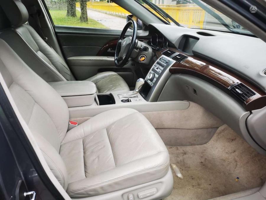 Pelēks Honda Legend 2007 Viļņa, ar dzinēja tilpumu 3.50 L un nobraukumu 267 tūkst. km par 4990 €, foto 34 vietnē AUTOMOTO.COM.LV