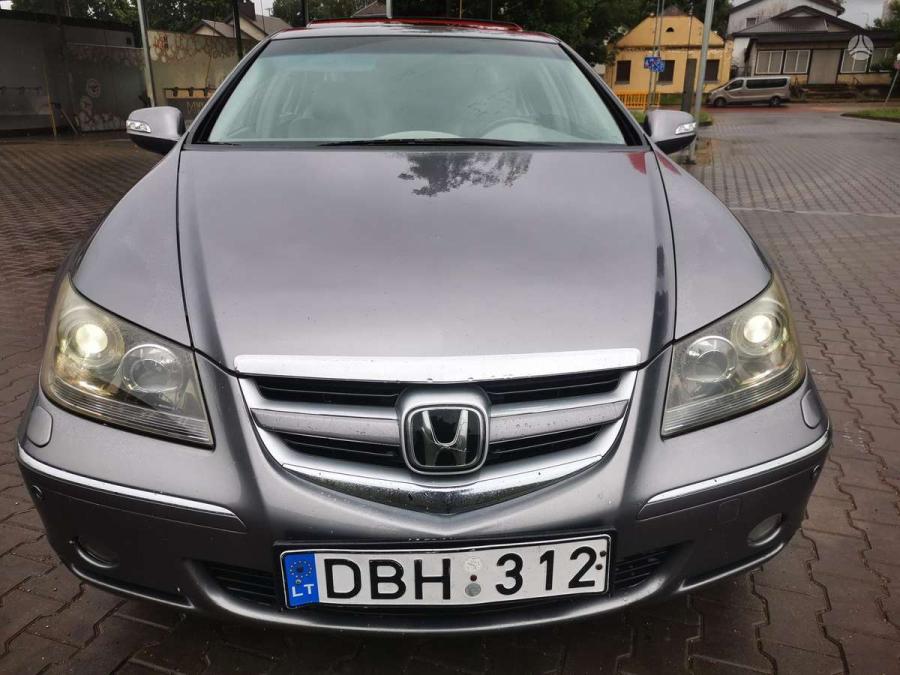 Grey Honda Legend 2007 in Vilnius, with an engine capacity of 3.50 L and mileage of 267 thousand km for 4990 €, photo 23 on AUTOMOTO.COM.LV