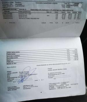 Серый Хонда Легенд 2008 в Вильнюс, объемом двигателя 3.47 л и пробегом 154 тыс. км за 5995 €, фото 46 на AUTOMOTO.COM.LV