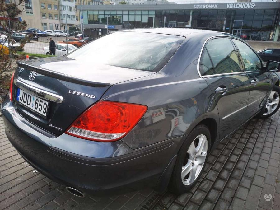 Pelēks Honda Legend 2008 Viļņa, ar dzinēja tilpumu 3.50 L un nobraukumu 154 tūkst. km par 5995 €, foto 11 vietnē AUTOMOTO.COM.LV