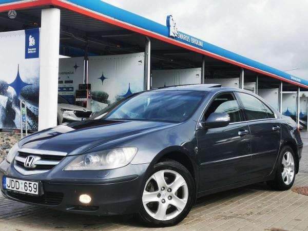 Grey Honda Legend 2008 in Vilnius, with an engine capacity of 3.50 L and mileage of 154 thousand km for 5995 €, photo 6 on AUTOMOTO.COM.LV