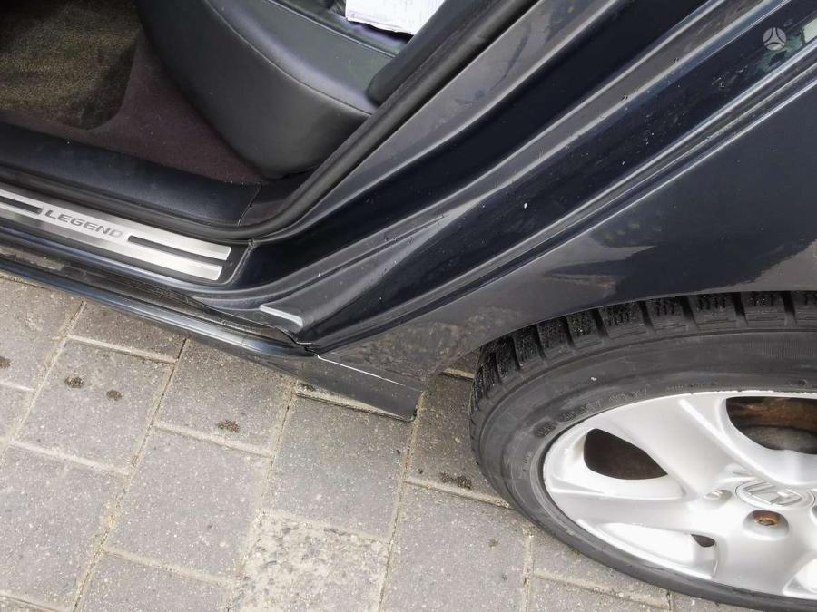 Grey Honda Legend 2008 in Vilnius, with an engine capacity of 3.50 L and mileage of 154 thousand km for 5995 €, photo 14 on AUTOMOTO.COM.LV