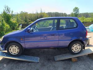 Violet Honda Logo 2000 in Druskininkai, with an engine capacity of 1.34 L and mileage of 199 thousand km for 550 €, photo 12 on AUTOMOTO.COM.LV