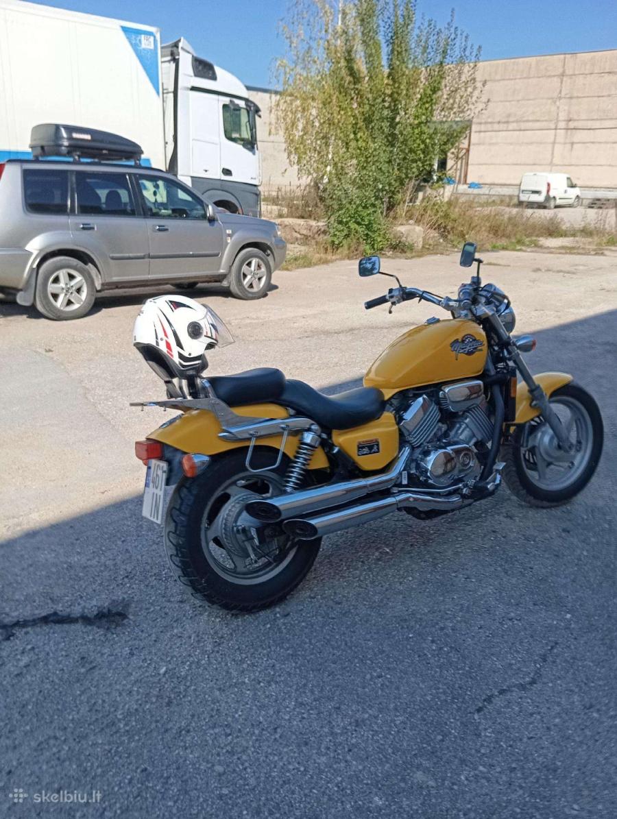 Dzeltens Honda Magna 1995 Klaipėda, ar dzinēja tilpumu 0.00 L un nobraukumu 29 tūkst. km par 2800 €, foto 3 vietnē AUTOMOTO.COM.LV