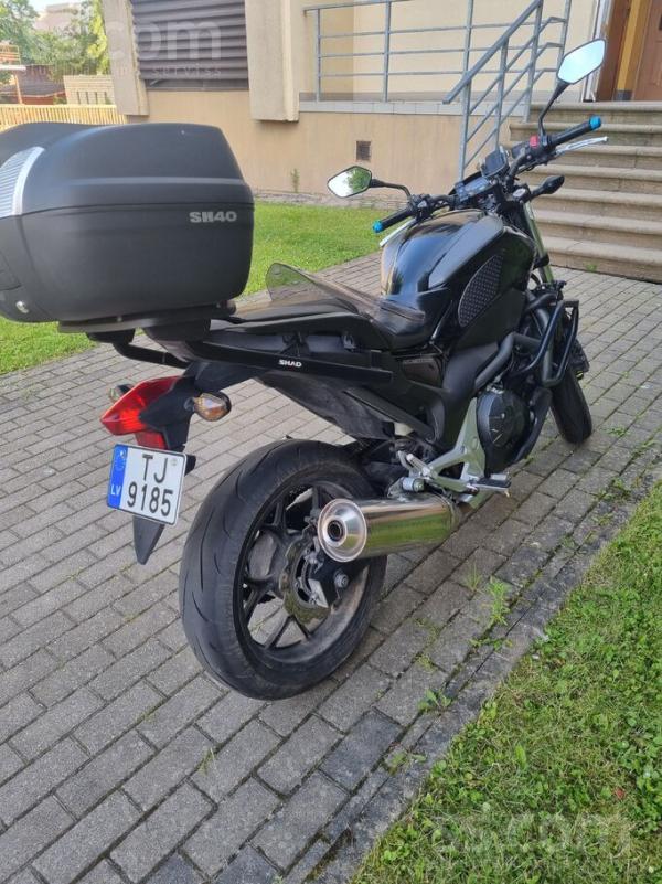 Honda NC 700S 2012 in Valmiera, with an engine capacity of 0.70 L and mileage of 0 thousand km for 2300 €, photo 5 on AUTOMOTO.COM.LV