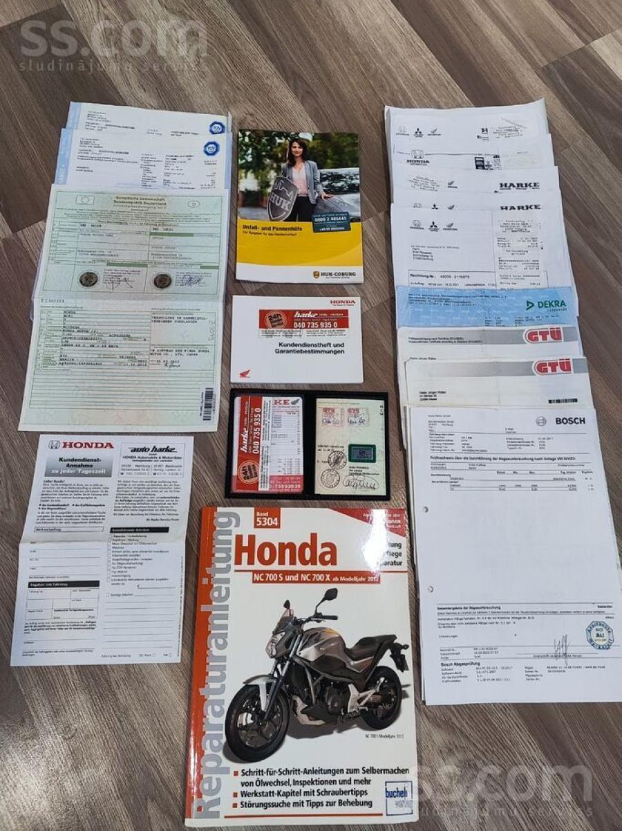 Honda NC 700S 2013 Jelgava, ar dzinēja tilpumu 0.70 L un nobraukumu 0 tūkst. km par 3150 €, foto 8 vietnē AUTOMOTO.COM.LV