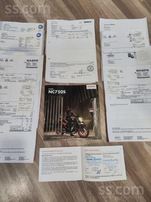 Honda NC 750SA 2017 in Jelgava, with an engine capacity of 0.75 L and mileage of 0 thousand km for 5499 €, photo 7 on AUTOMOTO.COM.LV