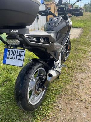Black Honda NC 2016 in Klaipeda, with an engine capacity of 0.75 L and mileage of 21 thousand km for 4500 €, photo 5 on AUTOMOTO.COM.LV