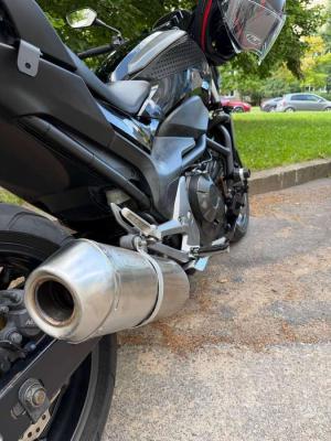 Black Honda NC 2016 in Vilnius, with an engine capacity of 0.75 L and mileage of 52 thousand km for 3199 €, photo 10 on AUTOMOTO.COM.LV
