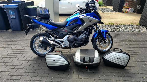 Blue Honda NC 2018 in Vilnius, with an engine capacity of 0.00 L and mileage of 29 thousand km for 5950 €, photo 7 on AUTOMOTO.COM.LV