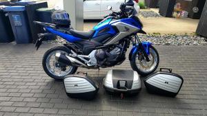 Blue Honda NC 2018 in Vilnius, with an engine capacity of 0.00 L and mileage of 29 thousand km for 5950 €, photo 8 on AUTOMOTO.COM.LV