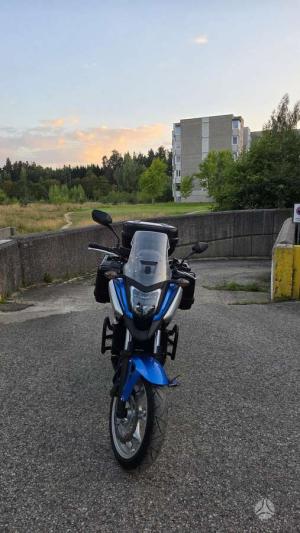 Blue Honda NC 2019 in Visaginas, with an engine capacity of 0.75 L and mileage of 13 thousand km for 4800 €, photo 5 on AUTOMOTO.COM.LV