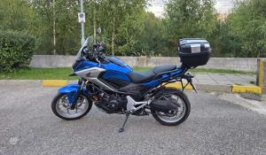 Blue Honda NC 2019 in Visaginas, with an engine capacity of 0.75 L and mileage of 13 thousand km for 4800 €, photo 9 on AUTOMOTO.COM.LV