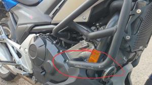 Blue Honda NC 2019 in Visaginas, with an engine capacity of 0.75 L and mileage of 13 thousand km for 4800 €, photo 17 on AUTOMOTO.COM.LV