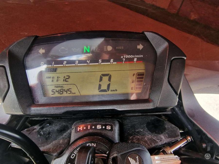 Grey Honda NC 2012 in Sakiai, with an engine capacity of 0.70 L and mileage of 55 thousand km for 2600 €, photo 19 on AUTOMOTO.COM.LV