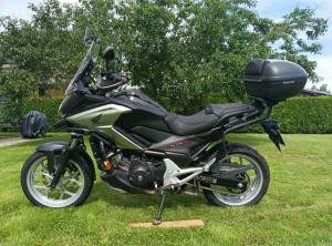 Pelēks Honda NC 2016 Kauņa, ar dzinēja tilpumu 0.75 L un nobraukumu 39 tūkst. km par 5100 €, foto 7 vietnē AUTOMOTO.COM.LV