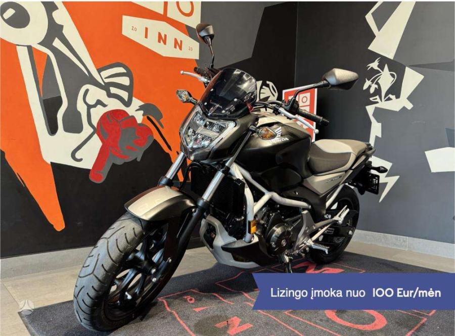 Pelēks Honda NC 2017 Viļņa, ar dzinēja tilpumu 0.75 L un nobraukumu 3 tūkst. km par 4799 €, foto 1 vietnē AUTOMOTO.COM.LV