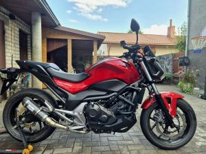 Honda NC 2015 in Prienai, with an engine capacity of 0.75 L and mileage of 19 thousand km for 3550 €, photo 7 on AUTOMOTO.COM.LV