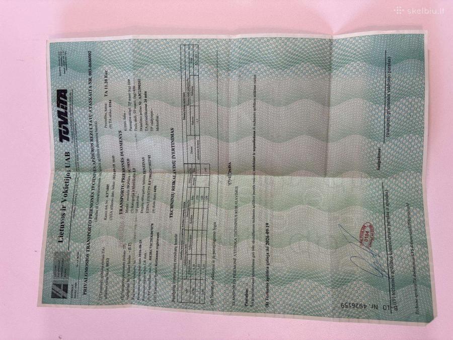 Honda NC 2016 in Vilnius, with an engine capacity of 0.75 L and mileage of 30 thousand km for 5000 €, photo 6 on AUTOMOTO.COM.LV