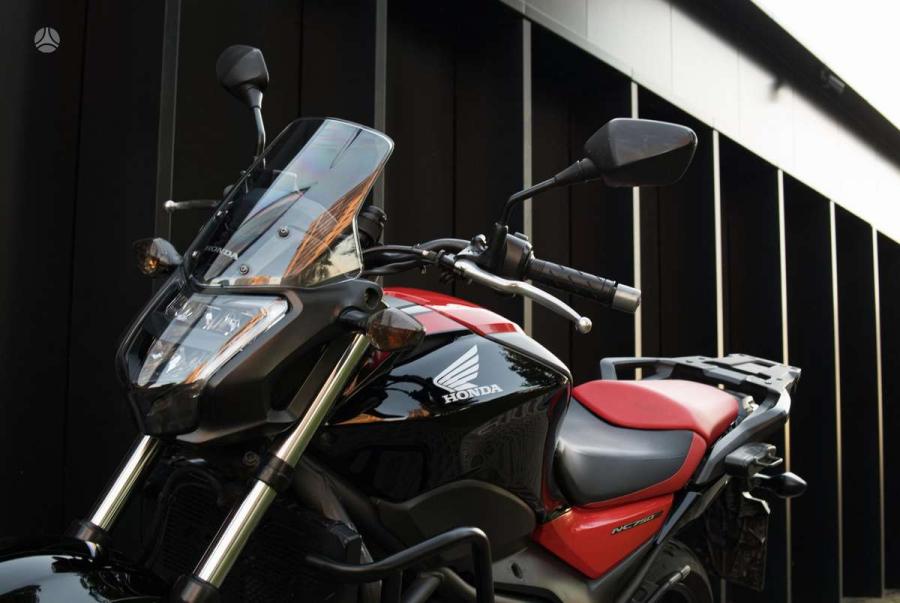 Honda NC 2017 Viļņa, ar dzinēja tilpumu 0.75 L un nobraukumu 26 tūkst. km par 5200 €, foto 6 vietnē AUTOMOTO.COM.LV