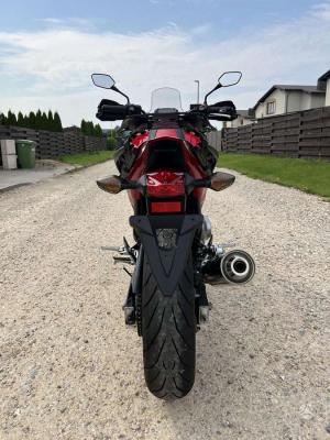 Red Honda NC 2012 in Vilnius, with an engine capacity of 0.70 L and mileage of 14 thousand km for 3900 €, photo 7 on AUTOMOTO.COM.LV