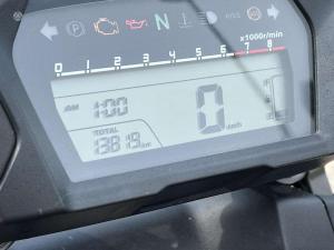 Red Honda NC 2012 in Vilnius, with an engine capacity of 0.70 L and mileage of 14 thousand km for 3900 €, photo 19 on AUTOMOTO.COM.LV
