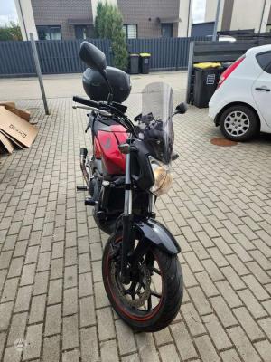 Sarkans Honda NC 2015 Klaipėda, ar dzinēja tilpumu 0.75 L un nobraukumu 34 tūkst. km par 3500 €, foto 3 vietnē AUTOMOTO.COM.LV