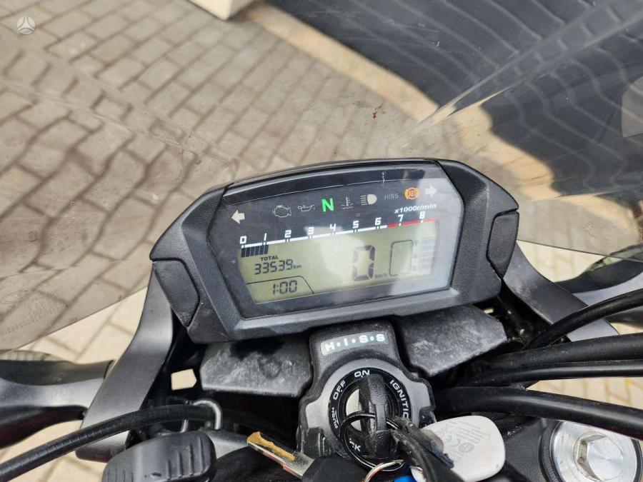 Sarkans Honda NC 2015 Klaipėda, ar dzinēja tilpumu 0.75 L un nobraukumu 34 tūkst. km par 3500 €, foto 4 vietnē AUTOMOTO.COM.LV