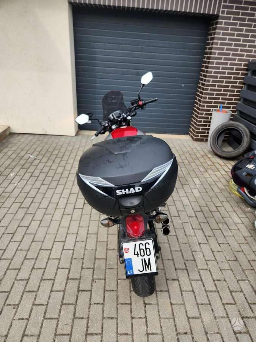 Sarkans Honda NC 2015 Klaipėda, ar dzinēja tilpumu 0.75 L un nobraukumu 34 tūkst. km par 3500 €, foto 5 vietnē AUTOMOTO.COM.LV
