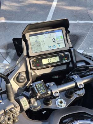 Black Honda NT 1100 2022 in Kaunas, with an engine capacity of 1.10 L and mileage of 13 thousand km for 10500 €, photo 19 on AUTOMOTO.COM.LV