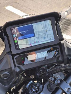 Black Honda NT 1100 2022 in Kaunas, with an engine capacity of 1.10 L and mileage of 13 thousand km for 10500 €, photo 20 on AUTOMOTO.COM.LV