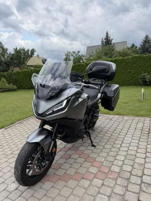 Grey Honda NT 1100 2024 in Marijampole, with an engine capacity of 1.08 L and mileage of 5 thousand km for 10850 €, photo 4 on AUTOMOTO.COM.LV
