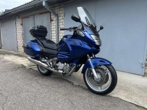 Blue Honda NT 2007 in Birstonas, with an engine capacity of 0.70 L and mileage of 43 thousand km for 3699 €, photo  on AUTOMOTO.COM.LV