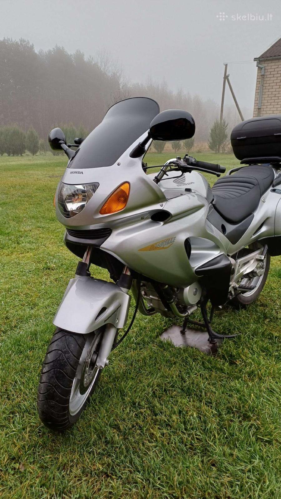 Pelēks Honda NT 2002 Panevēža, ar dzinēja tilpumu 0.65 L un nobraukumu 34 tūkst. km par 2300 €, foto 4 vietnē AUTOMOTO.COM.LV