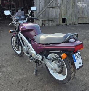 Violet Honda NTV 1991 in Ariogala, with an engine capacity of 0.65 L and mileage of 72 thousand km for 1200 €, photo  on AUTOMOTO.COM.LV