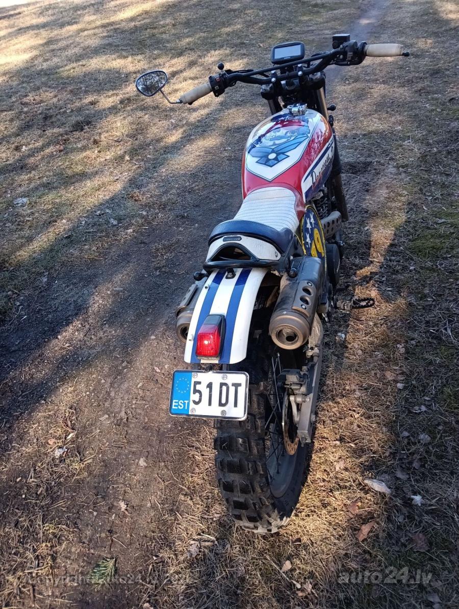 Blue Honda NX 650 1990 in Tallinn, with an engine capacity of 0.65 L and mileage of 12 thousand km for 5900 €, photo 6 on AUTOMOTO.COM.LV