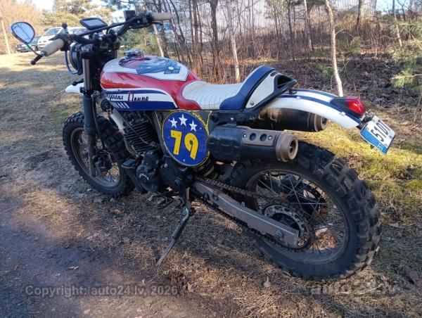 Blue Honda NX 650 1990 in Tallinn, with an engine capacity of 0.65 L and mileage of 12 thousand km for 5900 €, photo 7 on AUTOMOTO.COM.LV