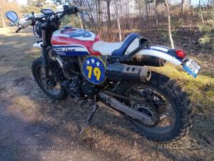 Zils Honda NX 650 1990 Tallina, ar dzinēja tilpumu 0.65 L un nobraukumu 12 tūkst. km par 5900 €, foto 7 vietnē AUTOMOTO.COM.LV
